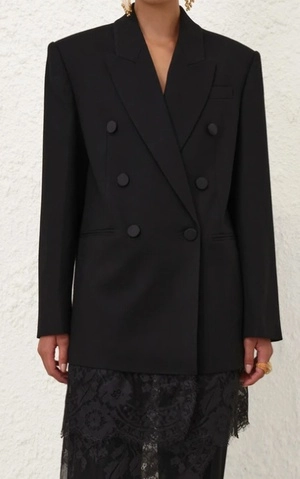 Zimmermann Valiant Lace Blazer