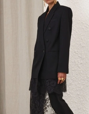 Zimmermann Valiant Lace Blazer