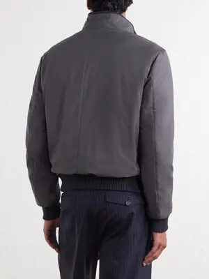 Thom Sweeney Nylon Bomber Jacket