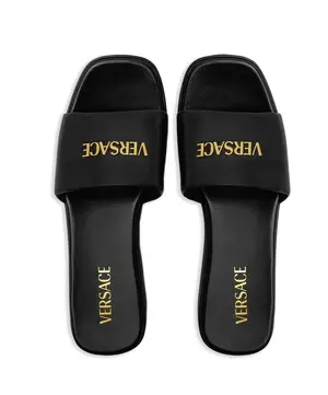 Versace Logo-plaque Sandals