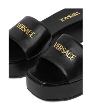 Versace Logo-plaque Sandals