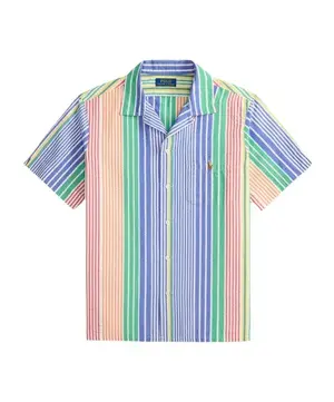 Polo Ralph Lauren Andy Camp Striped Pocket Shirt - Multicolour