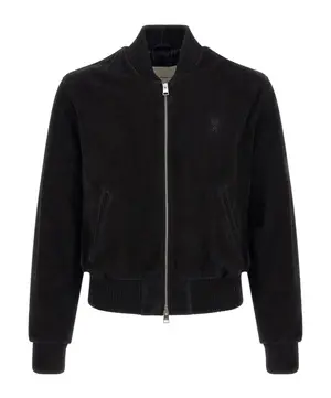 AMI Paris Zipped Drawstring Jacket