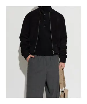 AMI Paris Zipped Drawstring Jacket