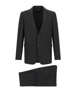 Zegna Long-sleeve Suit Set - Gray