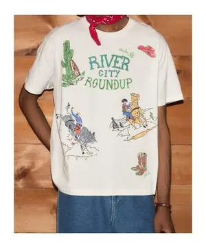 BODE River City Graphic-print T-shirt