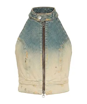 DIESEL® Distressed Denim Camisole Top