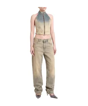 DIESEL® Distressed Denim Camisole Top
