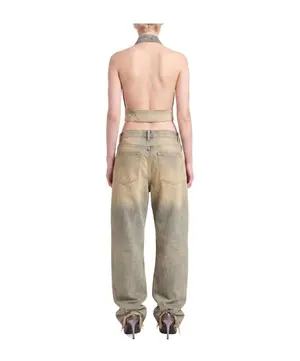 DIESEL® Distressed Denim Camisole Top
