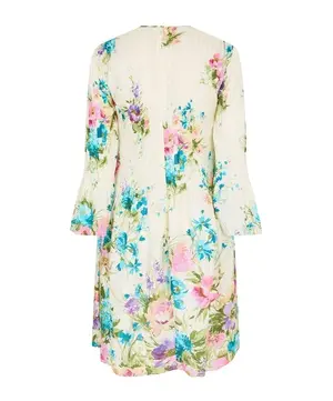 Gucci Watercolorfloral Shift Mini Dress