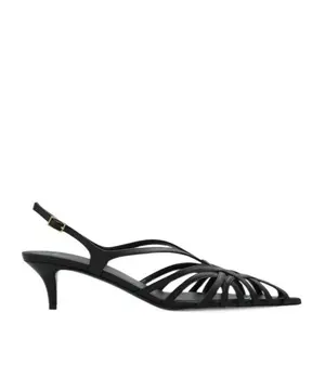 Balmain Pointed-toe High-heeled Sandals - Black