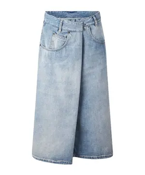 MAISON MARGIELA Denim Midi Skirt