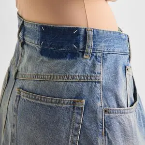 MAISON MARGIELA Denim Midi Skirt