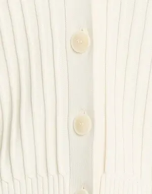 Max Mara Solid-colored Knitted Vest - Ivory