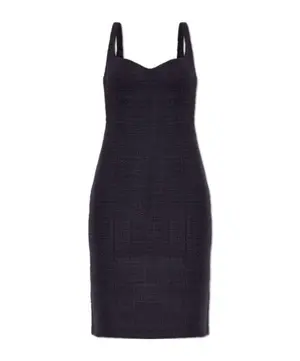 Balmain Sleeveless Dress - Purple
