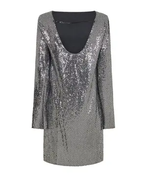 Gucci Sequined Longsleeve Mini Dress - No