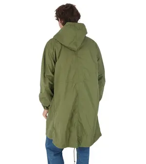 Comme Des Garçons Long-sleeved Hooded Reversible Jacket