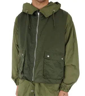 Comme Des Garçons Long-sleeved Hooded Reversible Jacket
