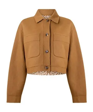 Max Mara Cropped Lapel Jacket
