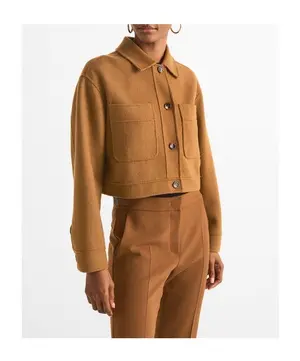 Max Mara Cropped Lapel Jacket