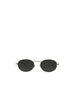 Saint Laurent Oval Metal Frame Sunglasses