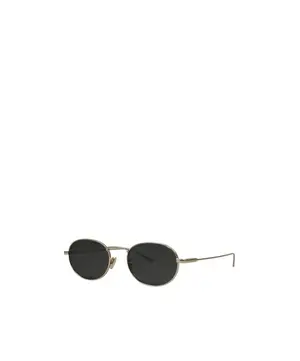 Saint Laurent Oval Metal Frame Sunglasses