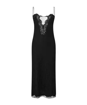 Gucci Lacetrim Cami Midi Dress
