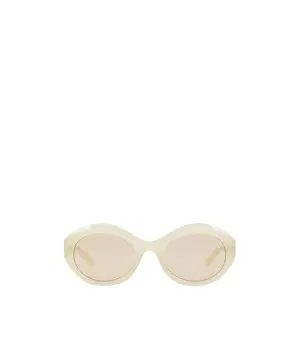 Balenciaga Minimalist Round Sunglasses