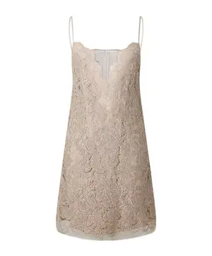 Gucci Florallace Slip Mini Dress