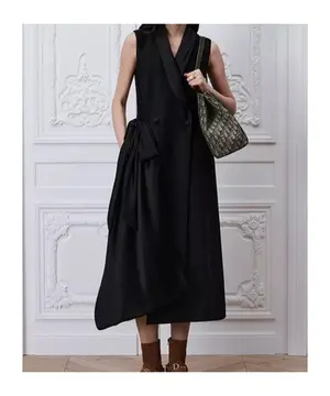 Dior Mid-length Flared Dress With Bow
