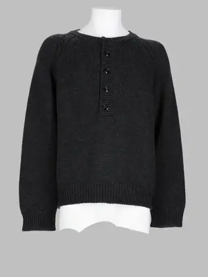 Our Legacy Shore Henley Knitted Sweater