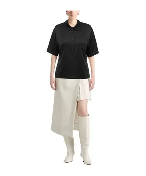 MAISON MARGIELA Solid-color Short-sleeved T-shirt