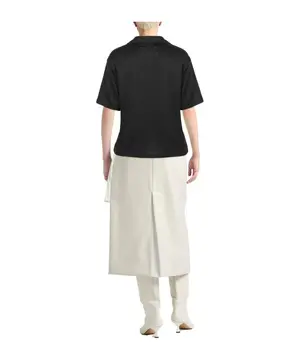 MAISON MARGIELA Solid-color Short-sleeved T-shirt