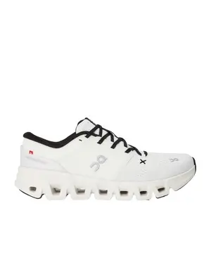 On Whiteblack Mesh Running Shoes - No