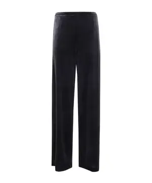 Emporio Armani Wide Chenille Trousers