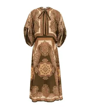 Zimmermann Paisley Print Dress