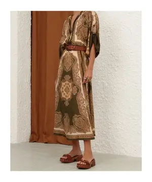 Zimmermann Paisley Print Dress