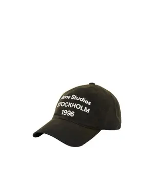 Acne Studios Darktoned Cotton Baseball Cap