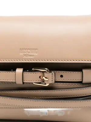 Moschino Tie Me Belt-detail Shoulder Bag