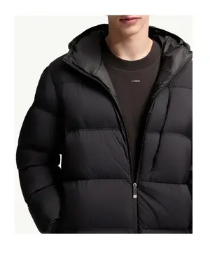 Moncler Poitevin Hooded Short Down Jacket