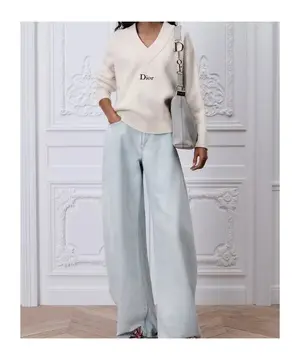 Dior Oversized Sweater - White