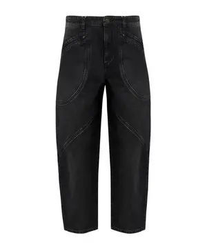 Isabel Marant Étoile Simple And Slim-fit Jeans - Black