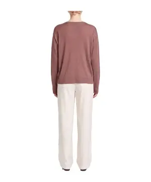 Max Mara Solid-colored Knit Top