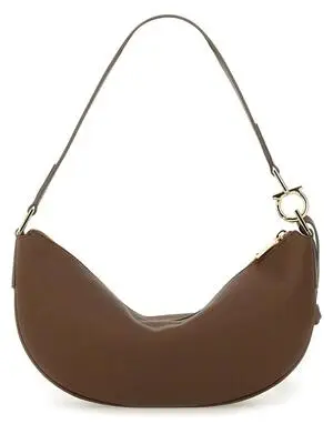 FERRAGAMO Hobo S Bag - Brown