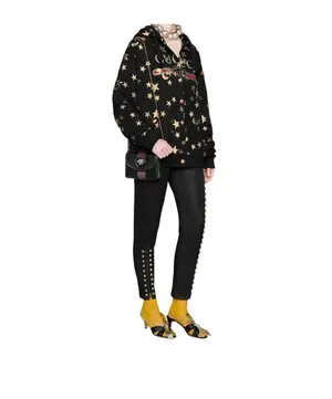 Gucci Stars And Moon Print Hoodie