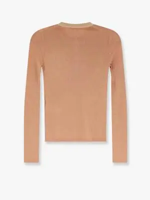 Chloé Ribbed Wool T-shirt - Multicolor