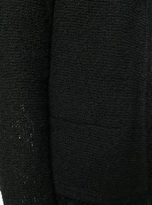 IRO PARIS Shavani Crewneck Fringed Jacket