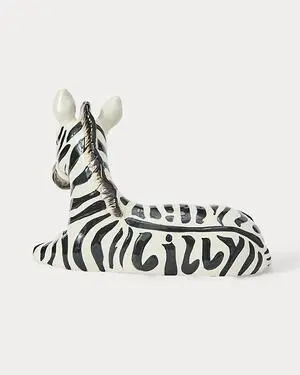 Lilly Pulitzer® Ceramic Zebra Critter - Onyx
