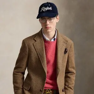 Ralph Lauren Polo Tailored Fit Tick-weave Sport Coat - Tan/brown
