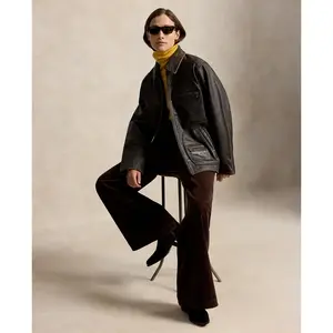 Ralph Lauren Leather Moto Jacket